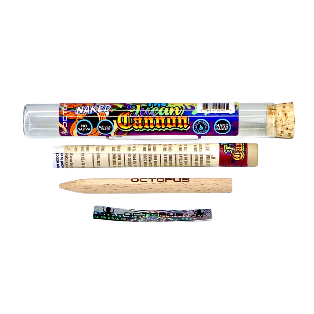 The Tucan - Naked Pre-Roll Cannon - Octopus Octoworks - Simply ...
