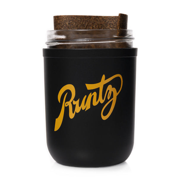Black & Gold Runtz Mason Re:Stash Jar 4 Oz / 8 Oz - Simply Souvenirs ...