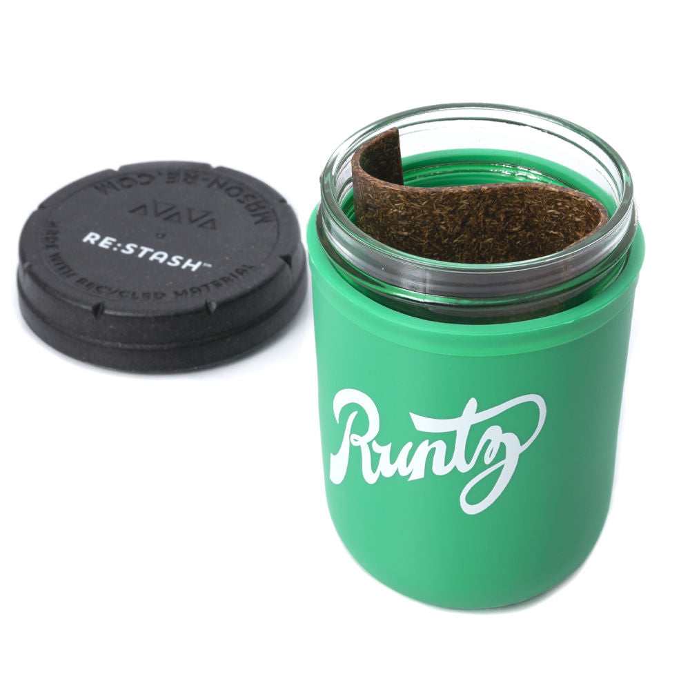 Green & White Runtz Mason Re:Stash Jar 4 Oz / 8 Oz - Simply Souvenirs ...