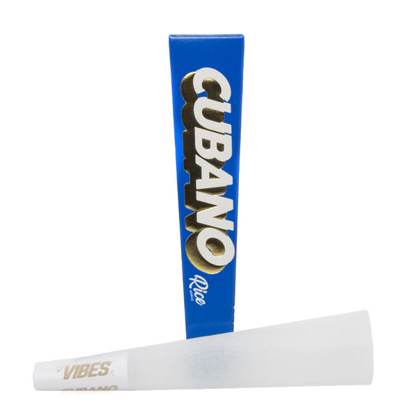 Cubano Cones - Rice (Blue) - Vibes Rolling Papers - Simply Souvenirs ...